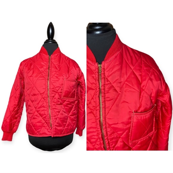 Vintage | Jackets & Coats | Vtg Hawthorne Quilted Bomber Jacket | Poshmark